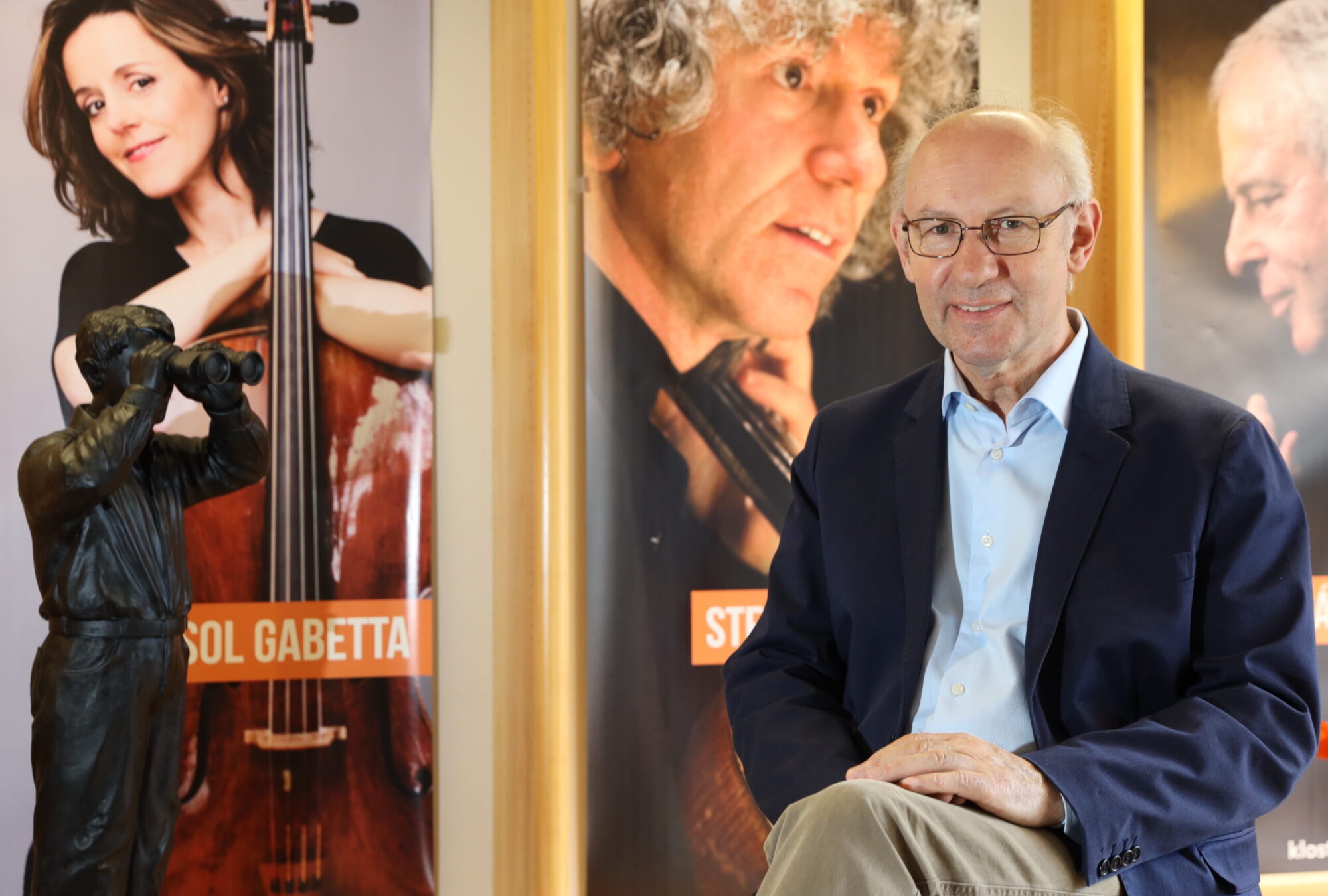 «Das wird einmalig!» – David Whelton über Klosters Music – Klosters Music